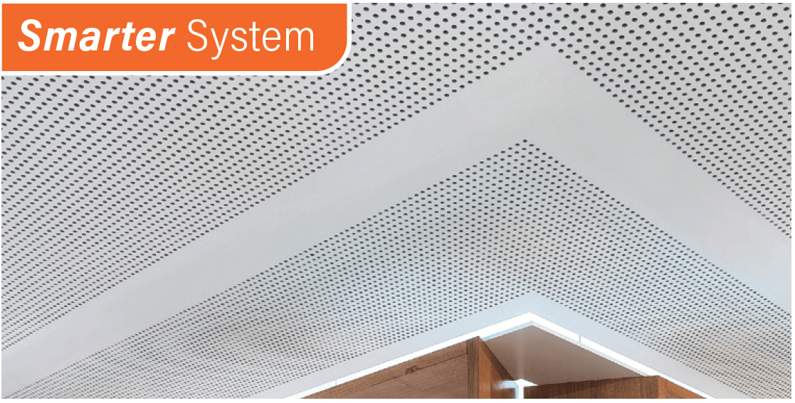 VoglFuge Seamless Acoustic Plasterboard Ceiling System | Atkar