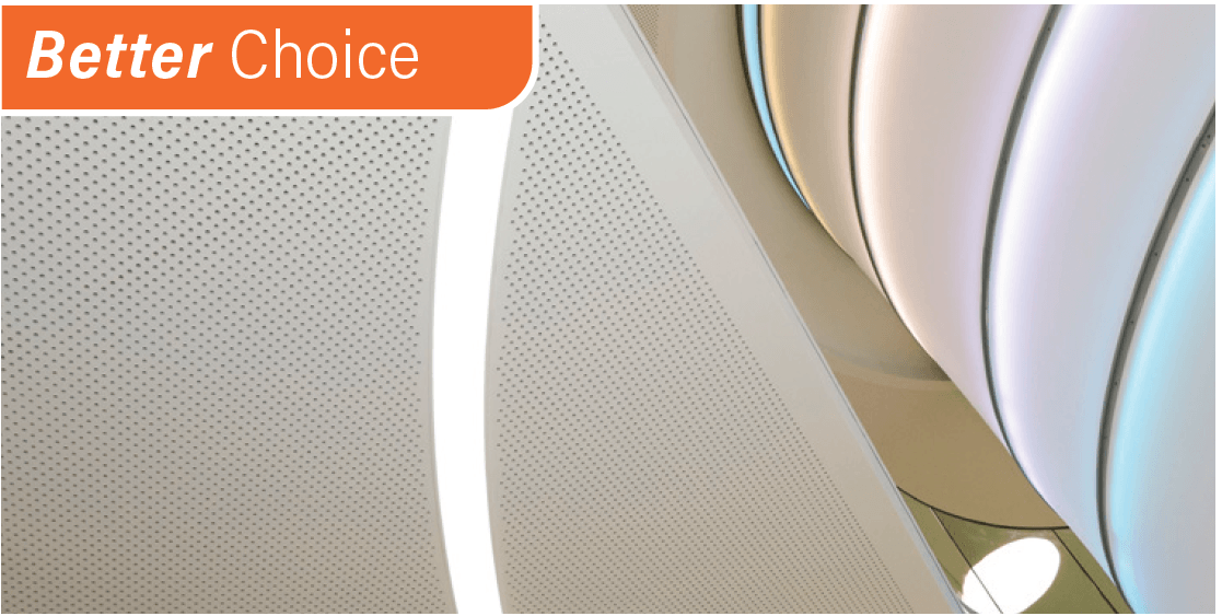 VoglFuge Seamless Acoustic Plasterboard Ceiling System | Atkar